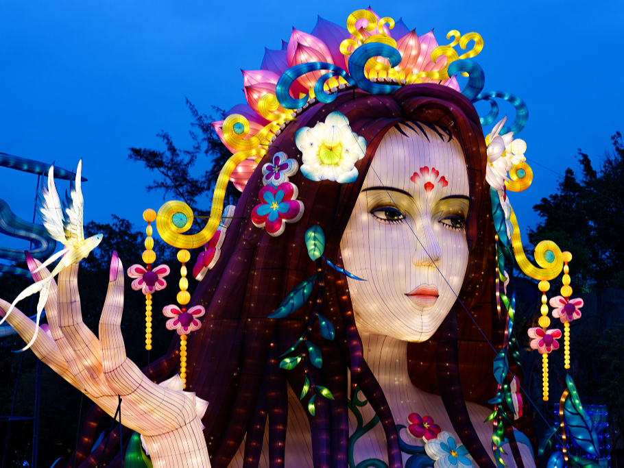 深圳锦绣中华民俗村兔年夜景 2023_摄影师杨涛-站酷ZCOOL