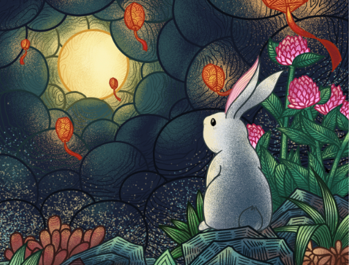 中秋-妄月_一LOSTAR一-站酷ZCOOL