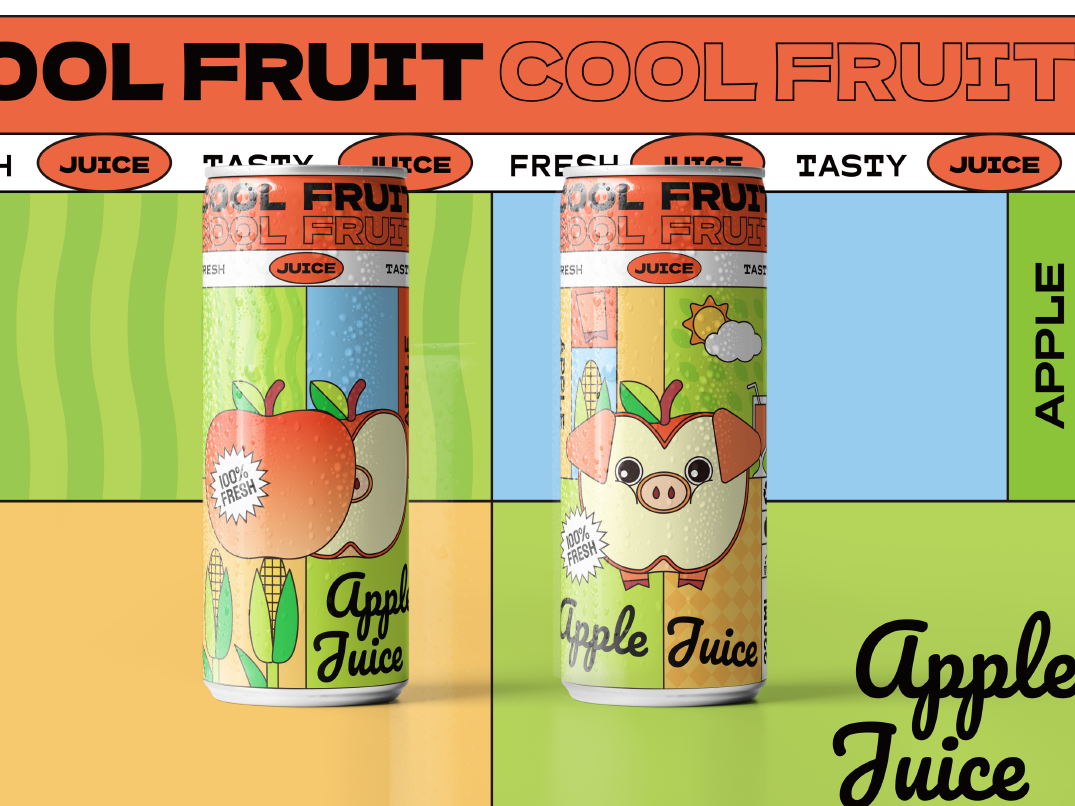 水果×动物 | COOL FRUIT_九里_-站酷ZCOOL