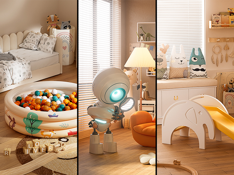 c4d渲染 | 玩具总动员_时光先生_JQ-站酷ZCOOL