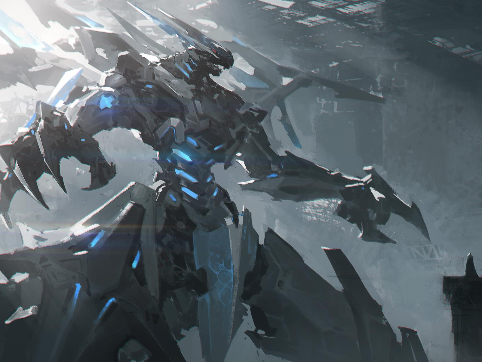 【Leo游戏王同人】霸王白龙_不想当画家的Leo-站酷ZCOOL