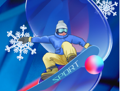 中粮辰悦冬奥加油海报_SpeedG-站酷ZCOOL