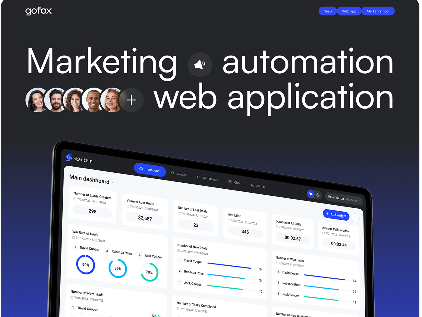 「极简慕枫」-企业官网设计- MARKETING AUTOMATION_极简慕枫_Gawain-站酷ZCOOL
