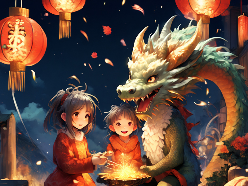 龙年大吉_Semona_蕾蕾-站酷ZCOOL