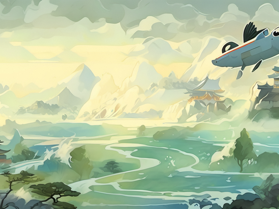 仙侠场景（七）_溪岩散人-站酷ZCOOL