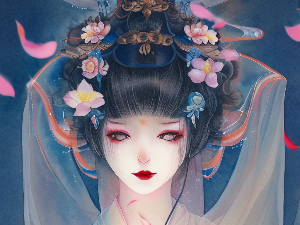 AI人物肖像练习②_MIAO喵JANELIN-站酷ZCOOL