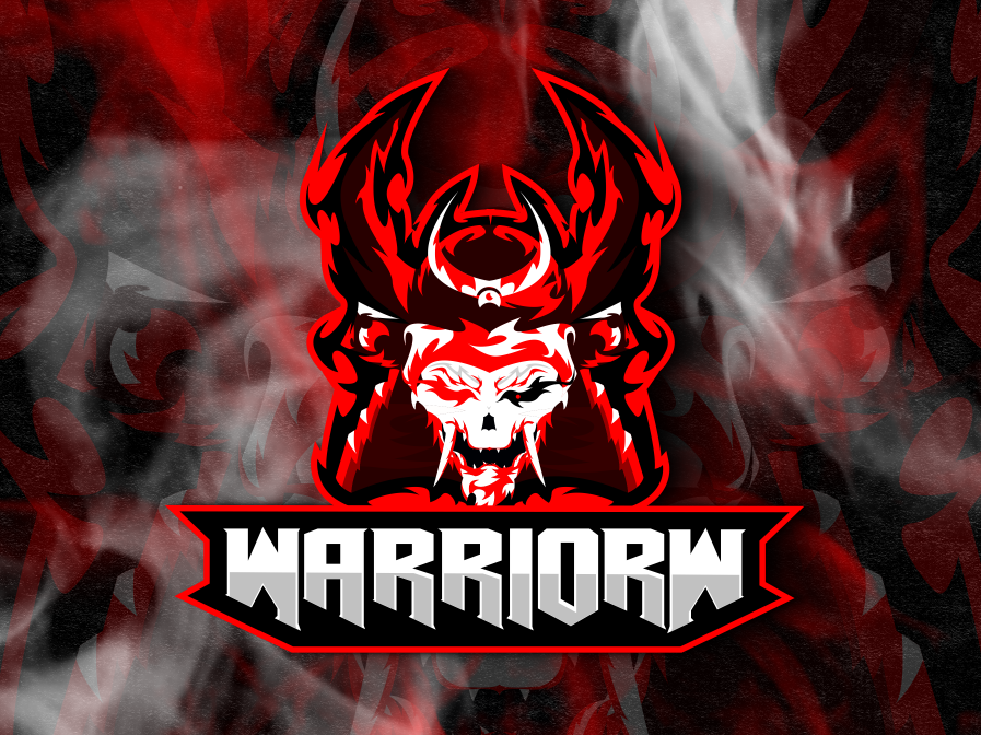 《鬼武士》矢量游戏战队LOGO_LapF-站酷ZCOOL