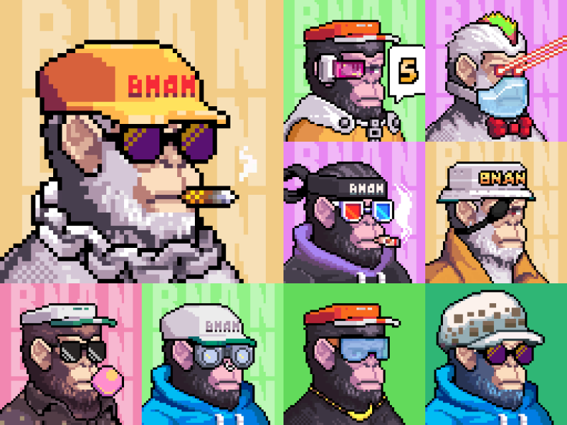 PFP NFT项目分享_MoeDesigner-站酷ZCOOL