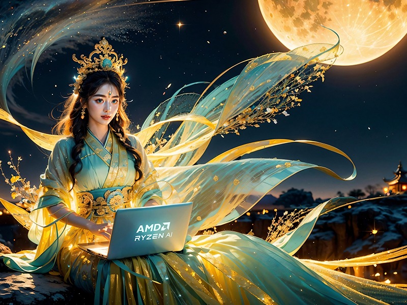 月神仙子，I “AI” YOU！_进击的AIGC-站酷ZCOOL