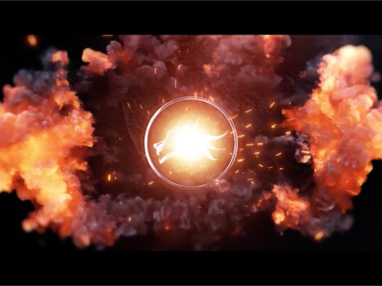 火焰燃烧爆炸耀斑文字logo标志ae模板_角落里的艺术家H-站酷ZCOOL