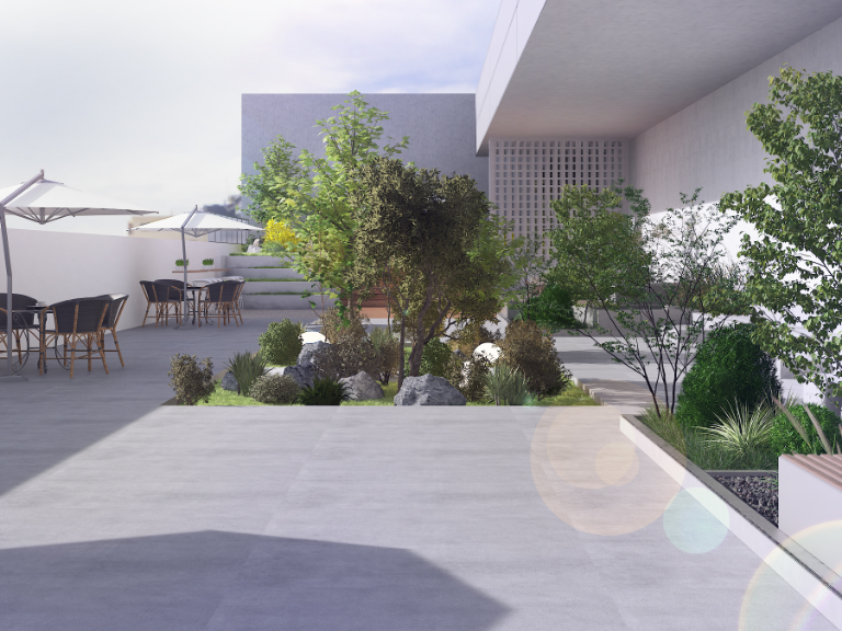 企业楼顶露台_ZHAI_-站酷ZCOOL