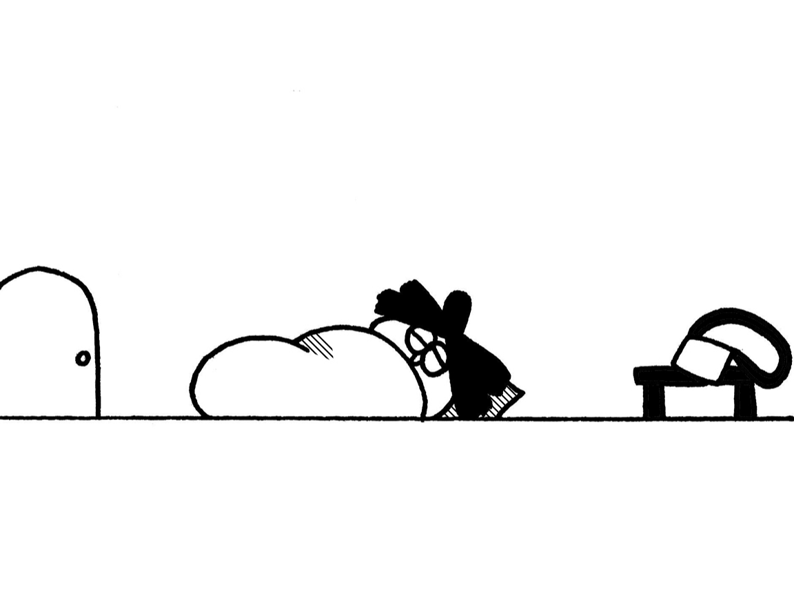 【PLAZA】小刺球小广场：开学了，再睡一会儿_Spiky小刺球-站酷ZCOOL