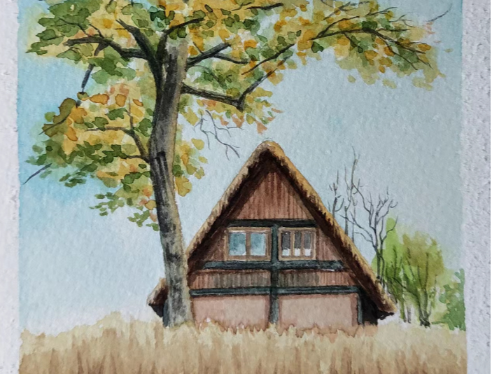 手绘速写打卡《夏天》——Day9_花间小灼-站酷ZCOOL