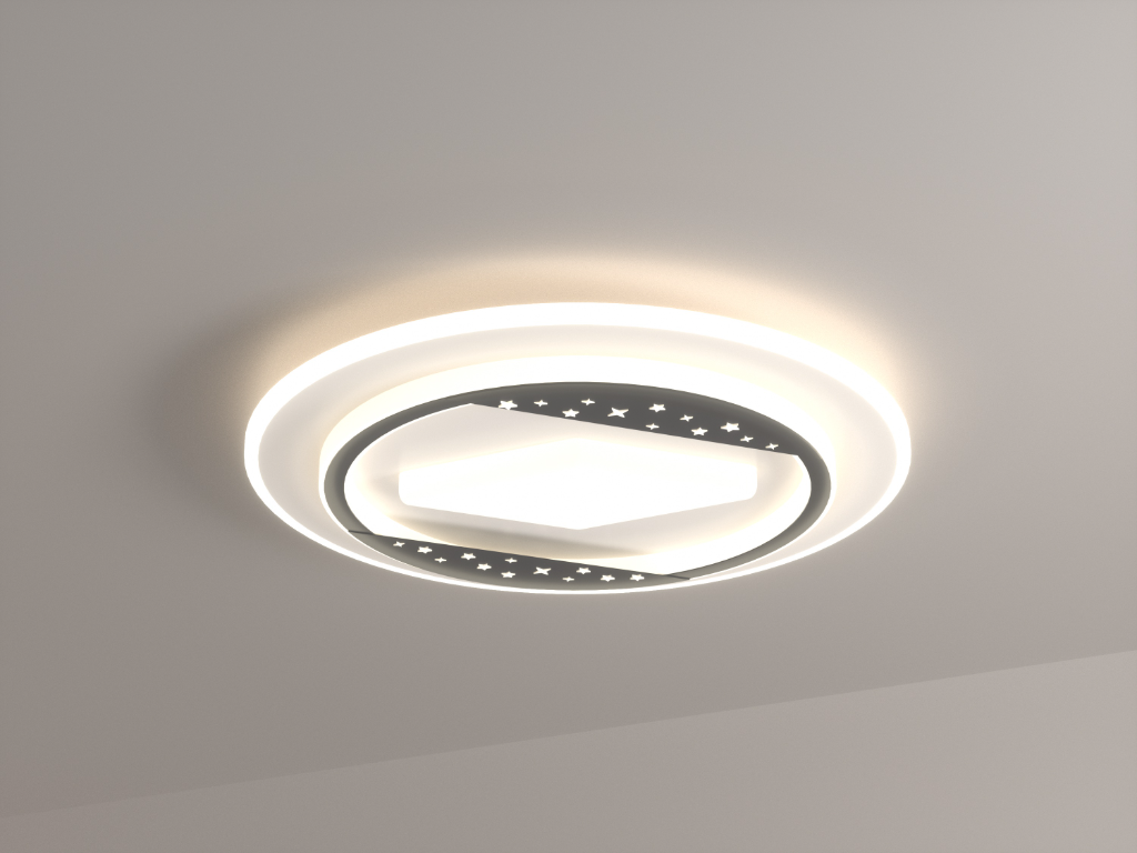 客厅吸顶灯_JAMSONG-站酷ZCOOL