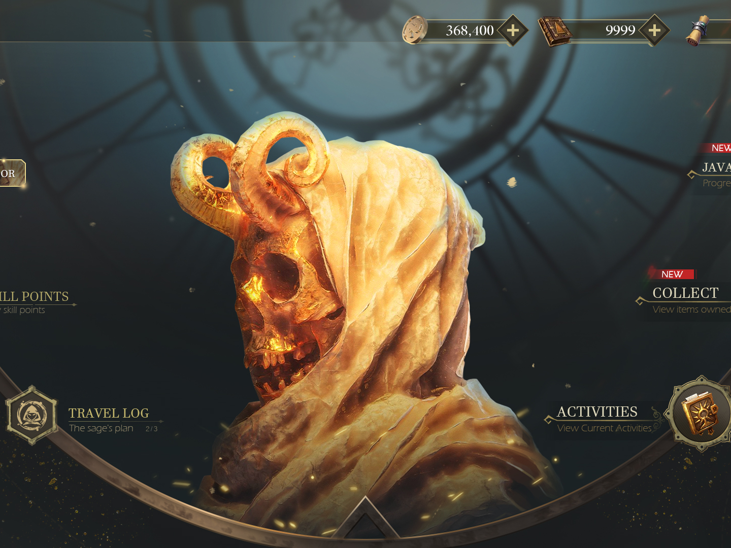 《圣战》-暗黑欧美风游戏ui界面练习_阿蹦蹦呀-站酷ZCOOL