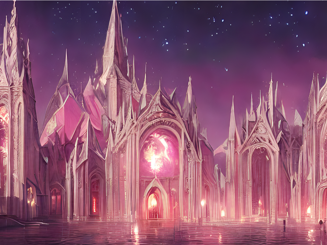 星空下的教堂_仙女病-站酷ZCOOL