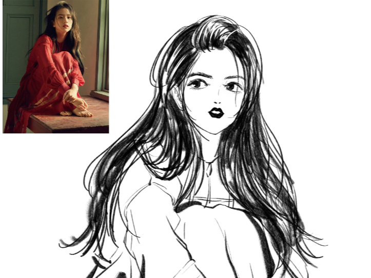 【DAY4】30天速写打卡_常饮决明-站酷ZCOOL