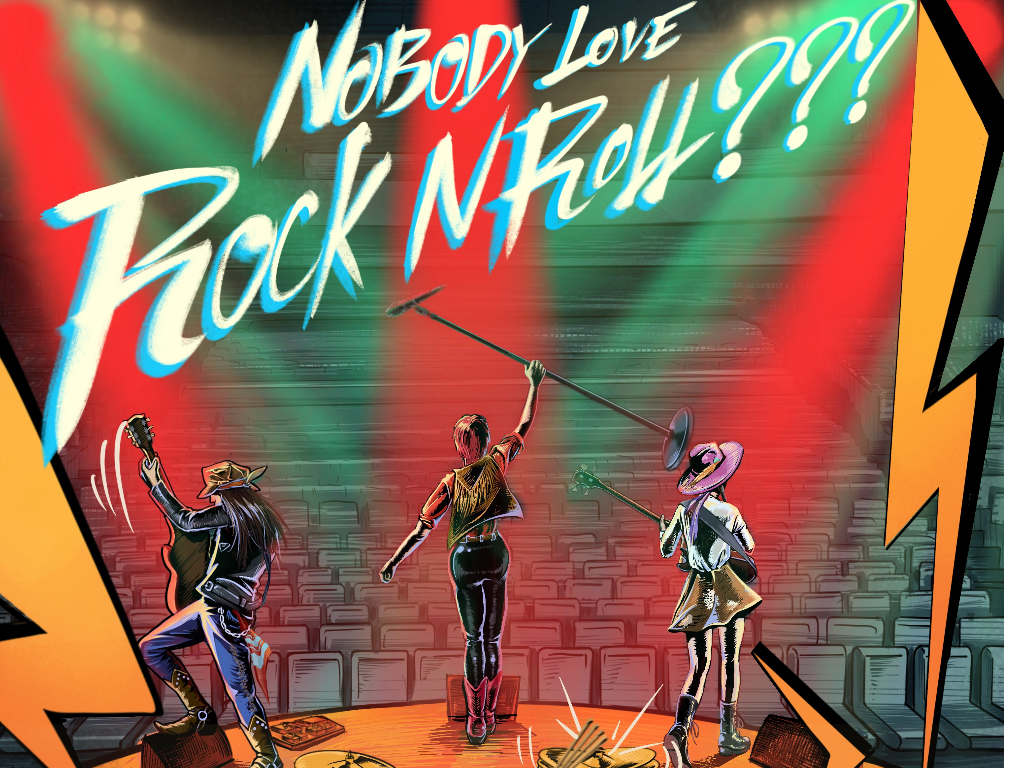 Rum Smoke乐队 新专辑 封面插画_被艺术搞的牛仔-站酷ZCOOL