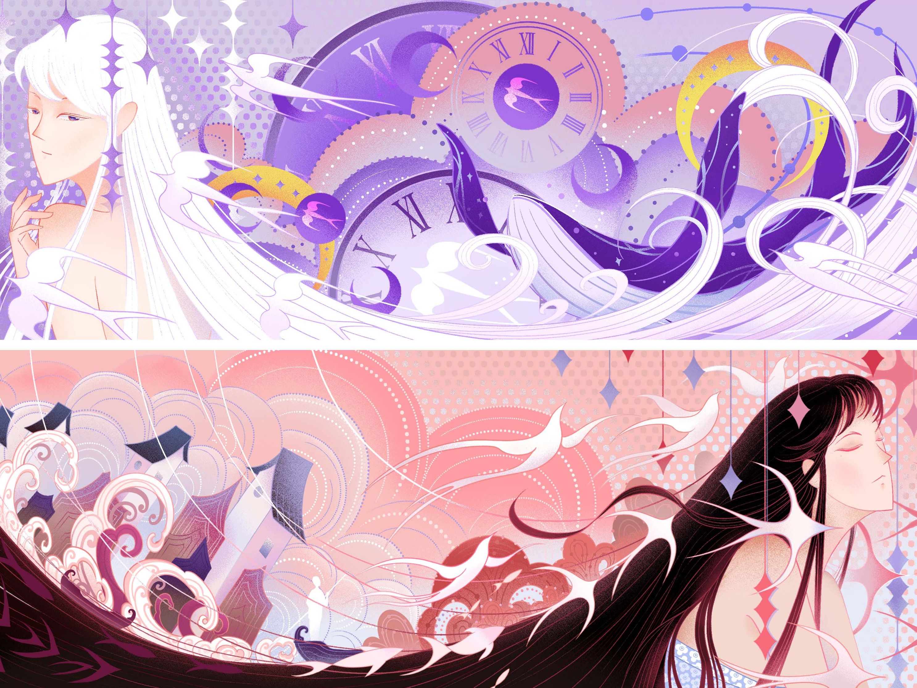 《长发》_不周吉zhou-站酷ZCOOL