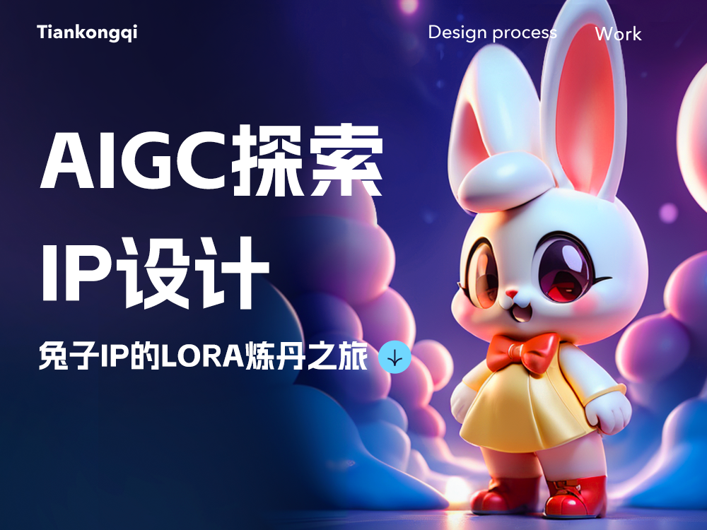 AIGC探索IP设计-兔子IP的LORA炼丹之旅_甜空气-站酷ZCOOL