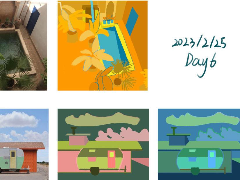 色彩速途30天/Day6_Color_girl-站酷ZCOOL