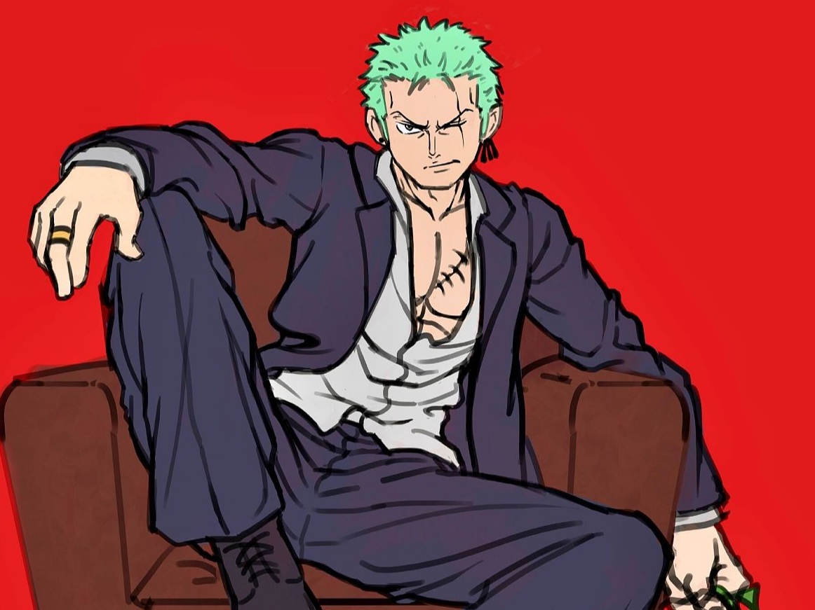 海贼王牛郎系列 索隆ZORO_亿个画手-站酷ZCOOL