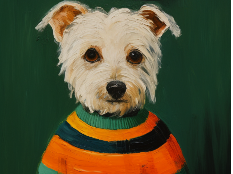 MJ-ai【油画狗狗系列】_阿纳托里-站酷ZCOOL