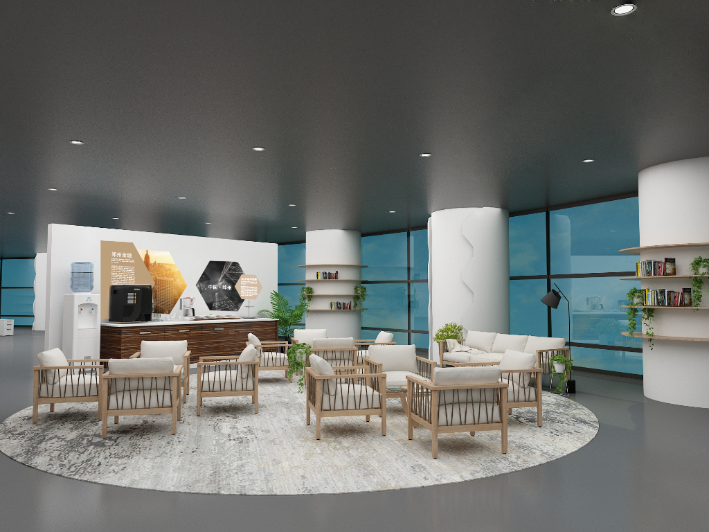 郑州CBD会展中心临时展馆设计_行客品牌设计-站酷ZCOOL