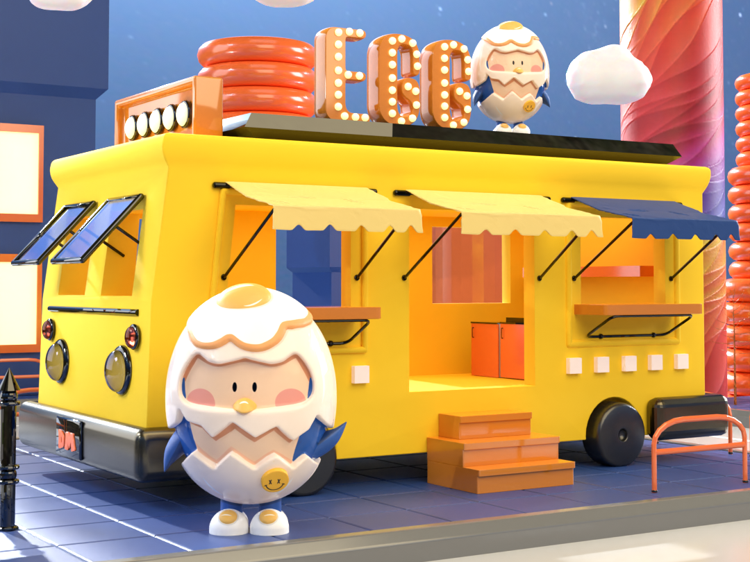 Make an egg full of power_热爱和平的大目-站酷ZCOOL