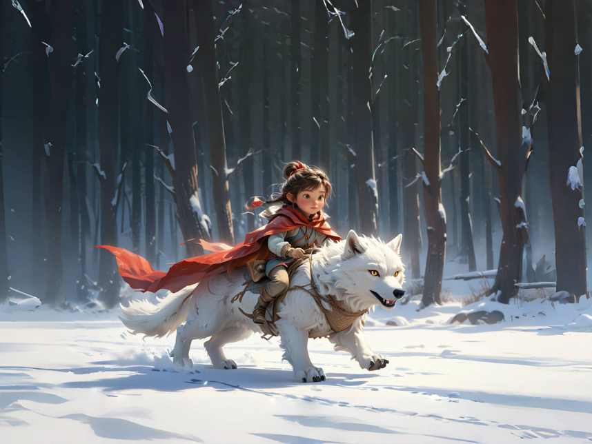 巾帼英雄小红帽_xhamy-站酷ZCOOL