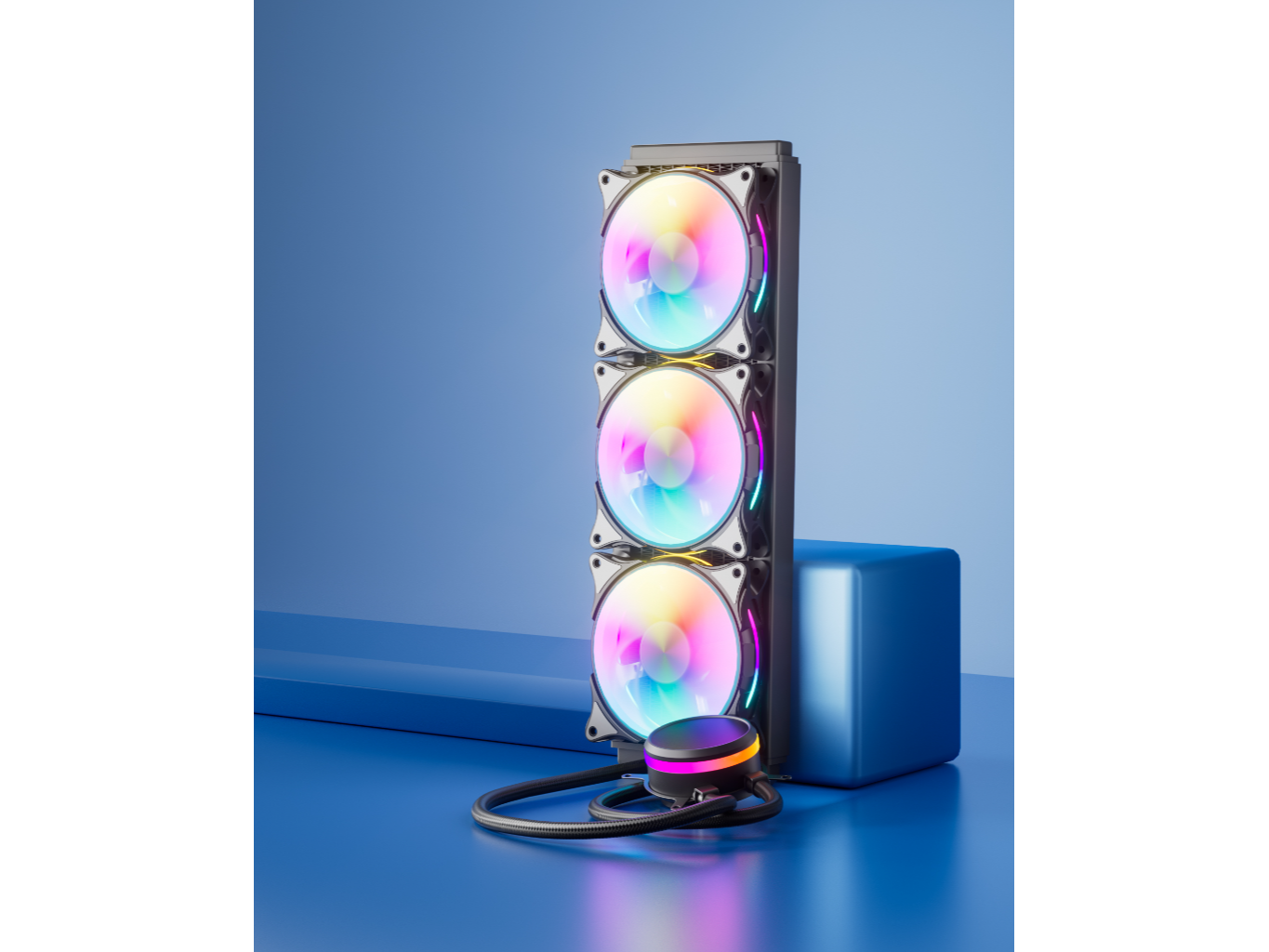 电脑扇热风扇黑色渲染_王震Cba-站酷ZCOOL