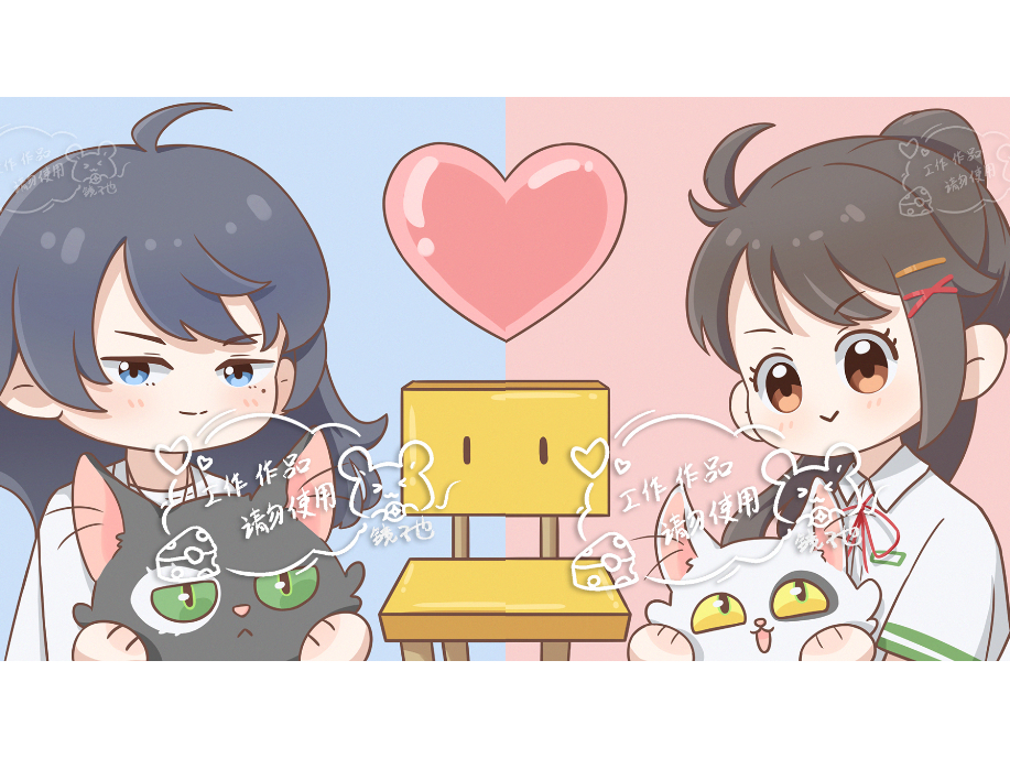 《玲芽之旅》Q版同人头像_镜子也-站酷ZCOOL