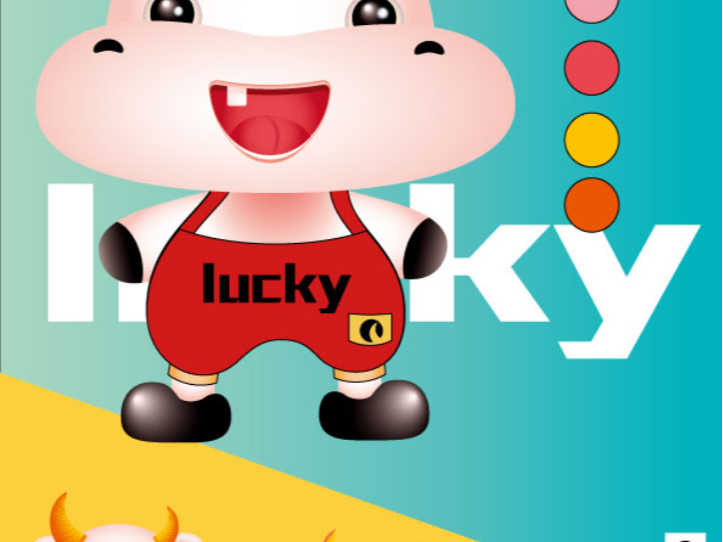 小牛lucky_蓝猫小货-站酷ZCOOL