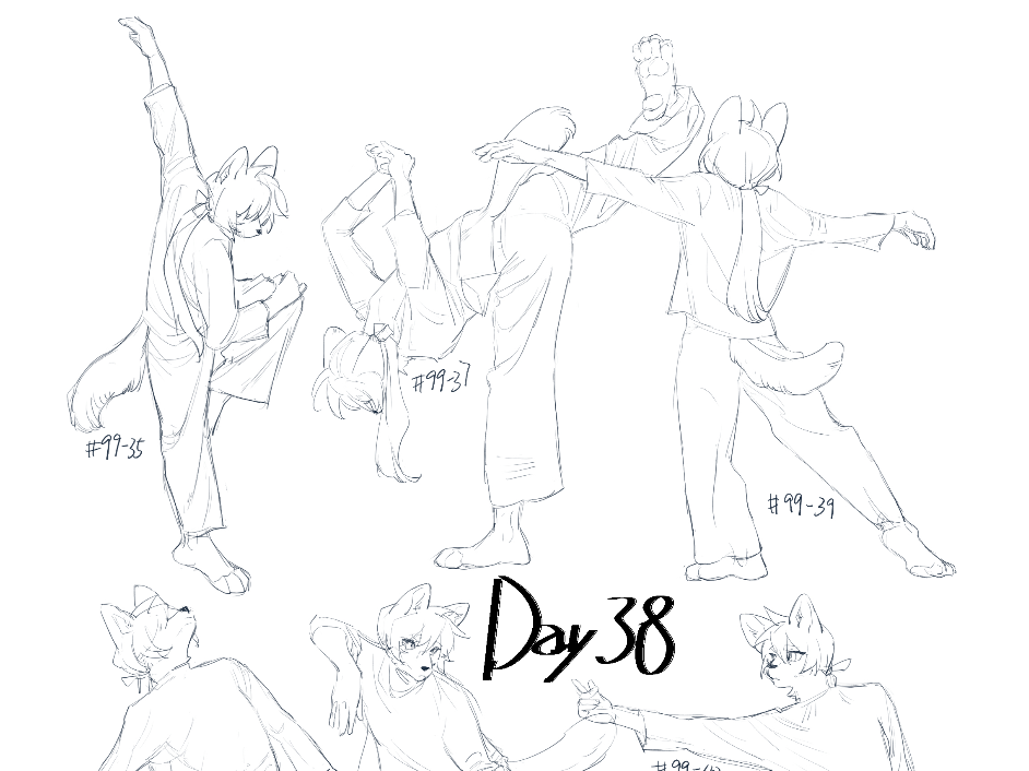 #速写60天挑战赛#day38@速写班长_快乐废物小熊-站酷ZCOOL