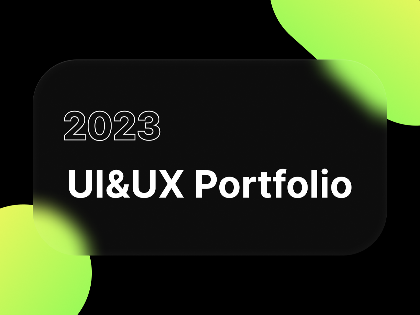 2023 UI&UX 作品集_orcaued-站酷ZCOOL