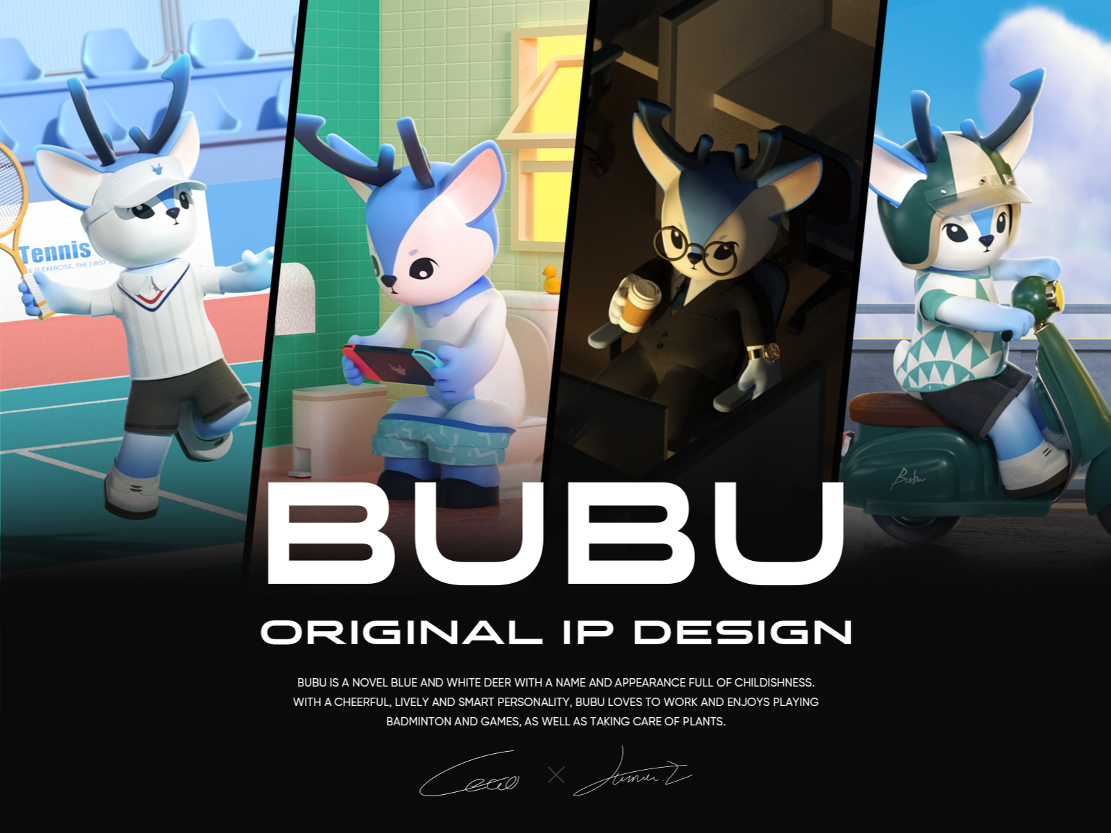 原创IP形象设计-BUBU_CCCREO-站酷ZCOOL