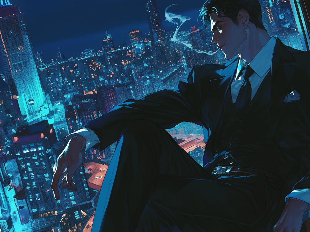 小说插画系列_菌小愚-站酷ZCOOL