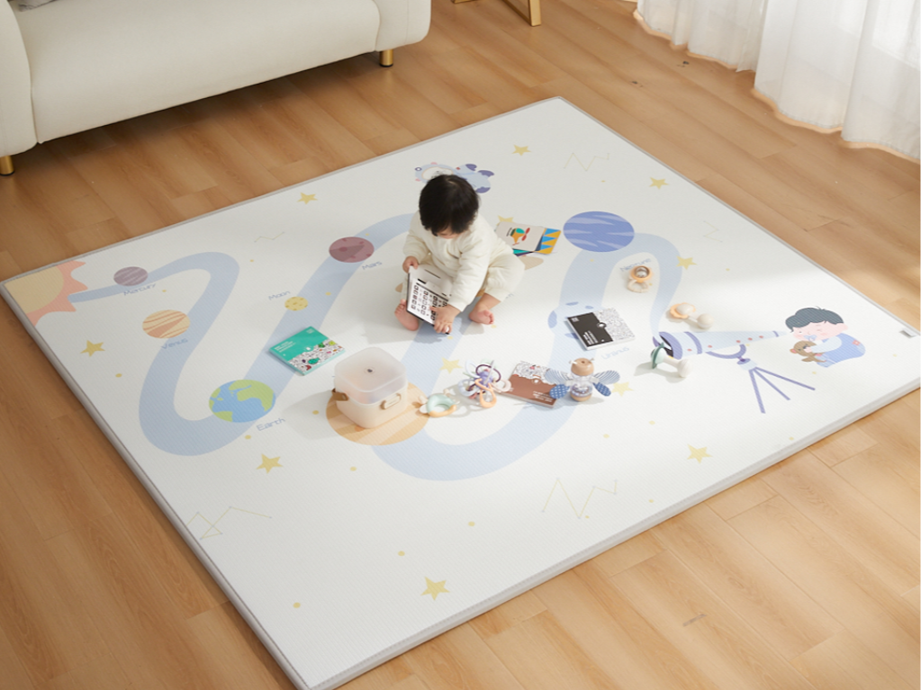 婴儿爬行垫图案插画设计_水静地-站酷ZCOOL