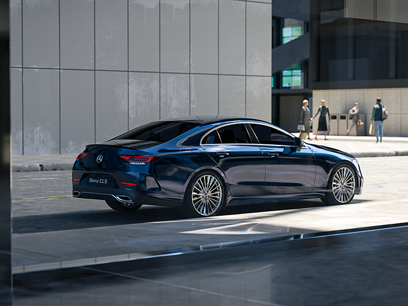 Mercerdes Benz CLS CGI_May_Ong-站酷ZCOOL