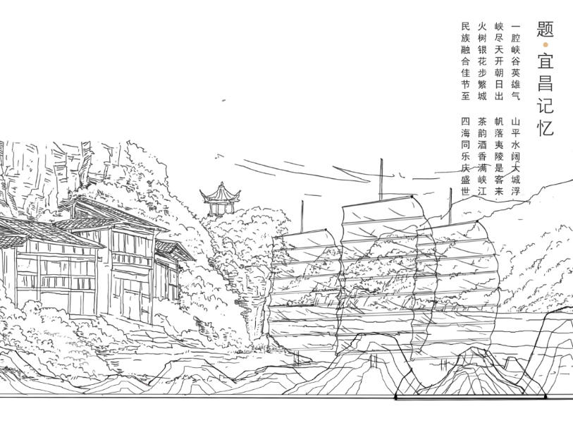 序厅白描创作_LAZY设计-站酷ZCOOL