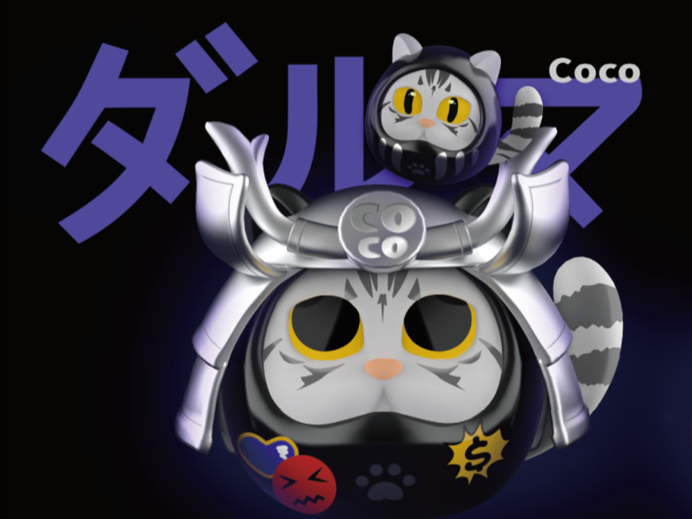 原创IP设计/达摩coco_wang2vi-站酷ZCOOL