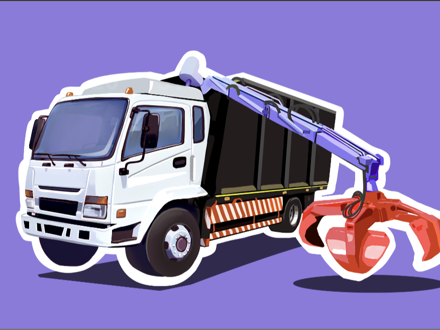 卡车_一万0o0-站酷ZCOOL