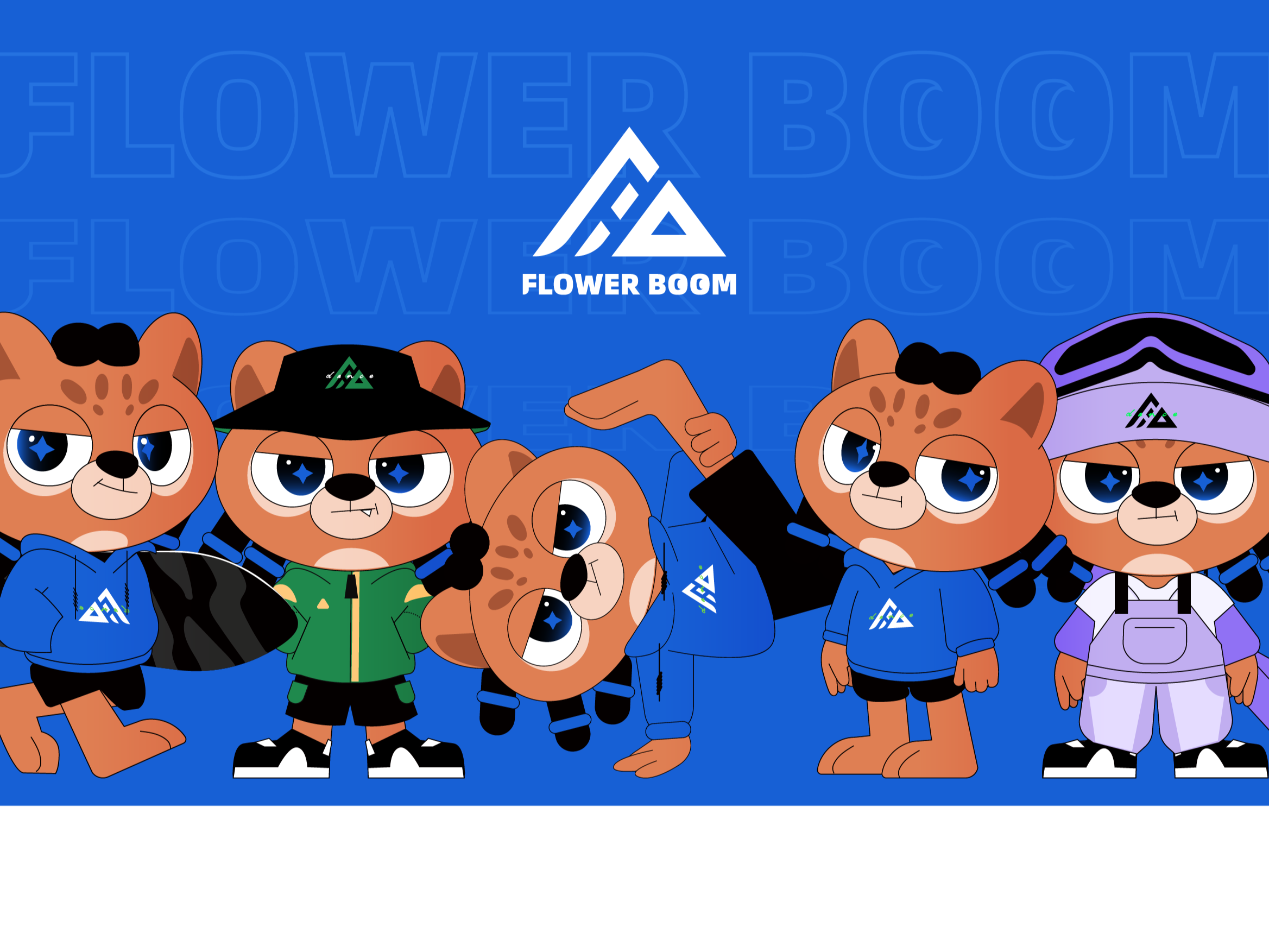 FLOWER BOOM | 街舞教室视觉升级_设计师张奎尼-站酷ZCOOL