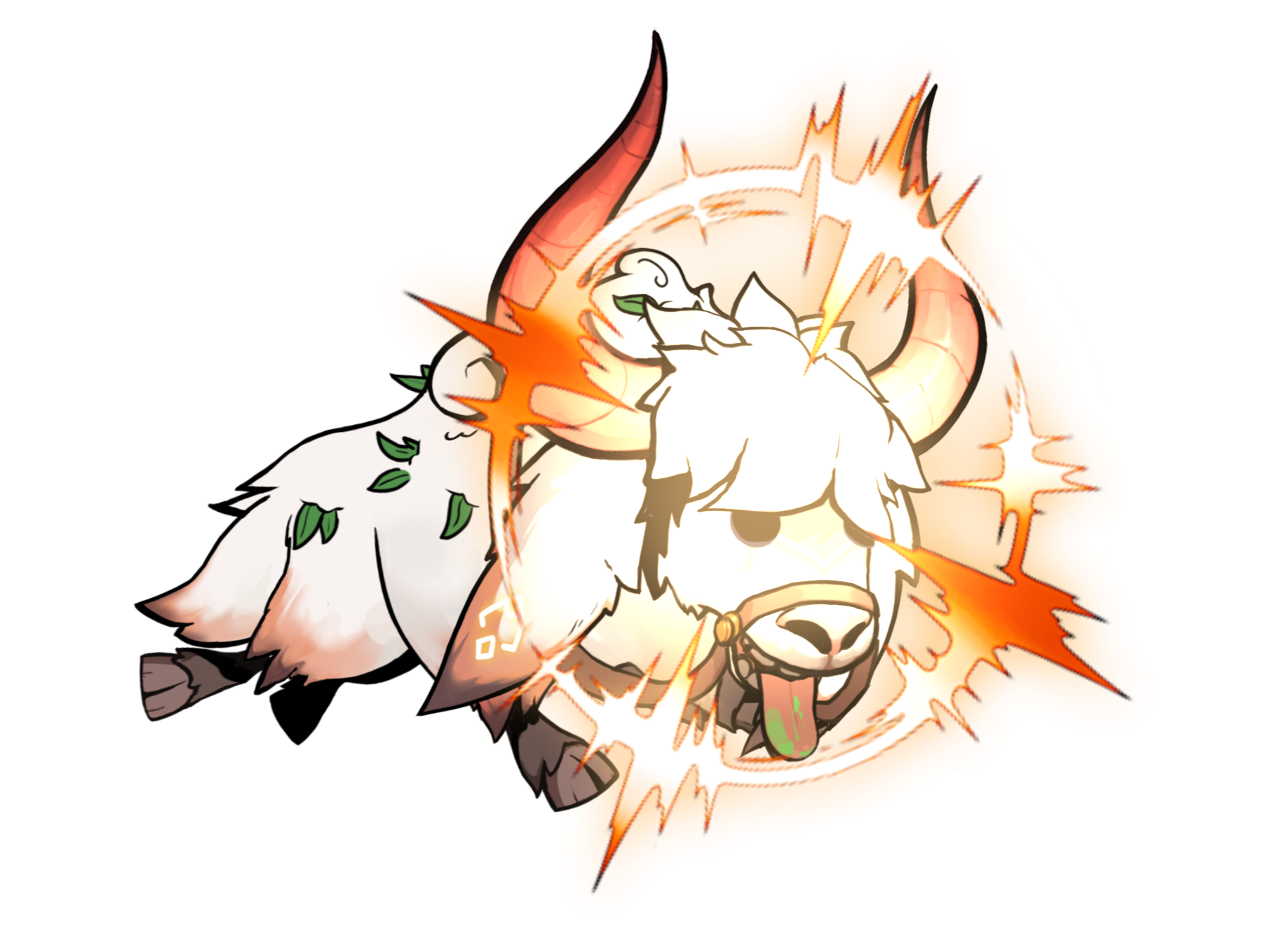 spine角色动画（牦牛）_耳东月生sw-站酷ZCOOL