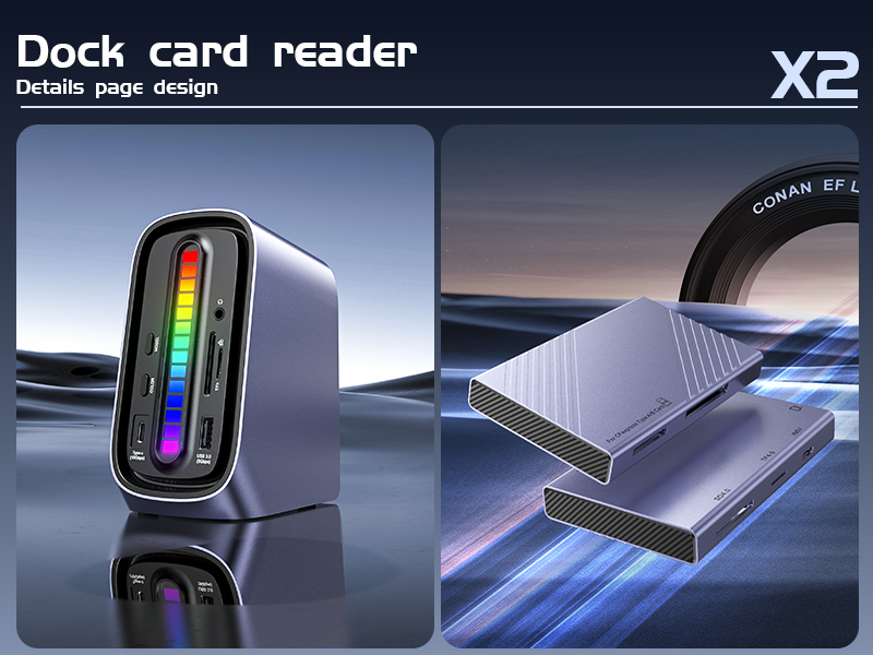 扩展坞、读卡器详情页设计_Dzzc-站酷ZCOOL