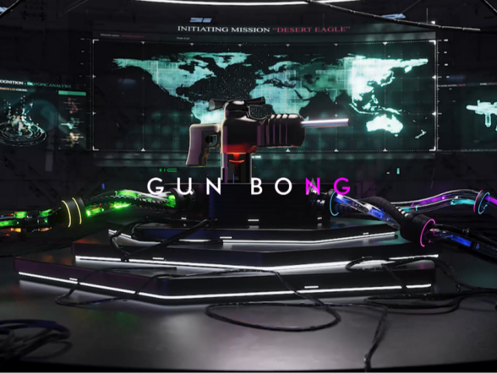 【Gun Bong】水烟枪动画_少校的爸爸-站酷ZCOOL