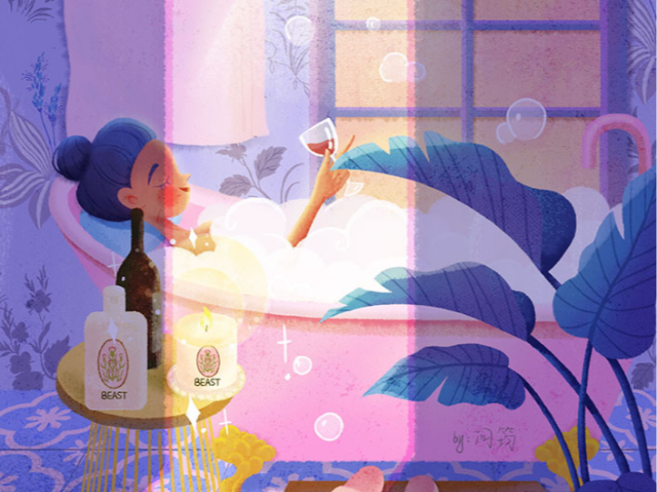 香薰海报_问筠-站酷ZCOOL