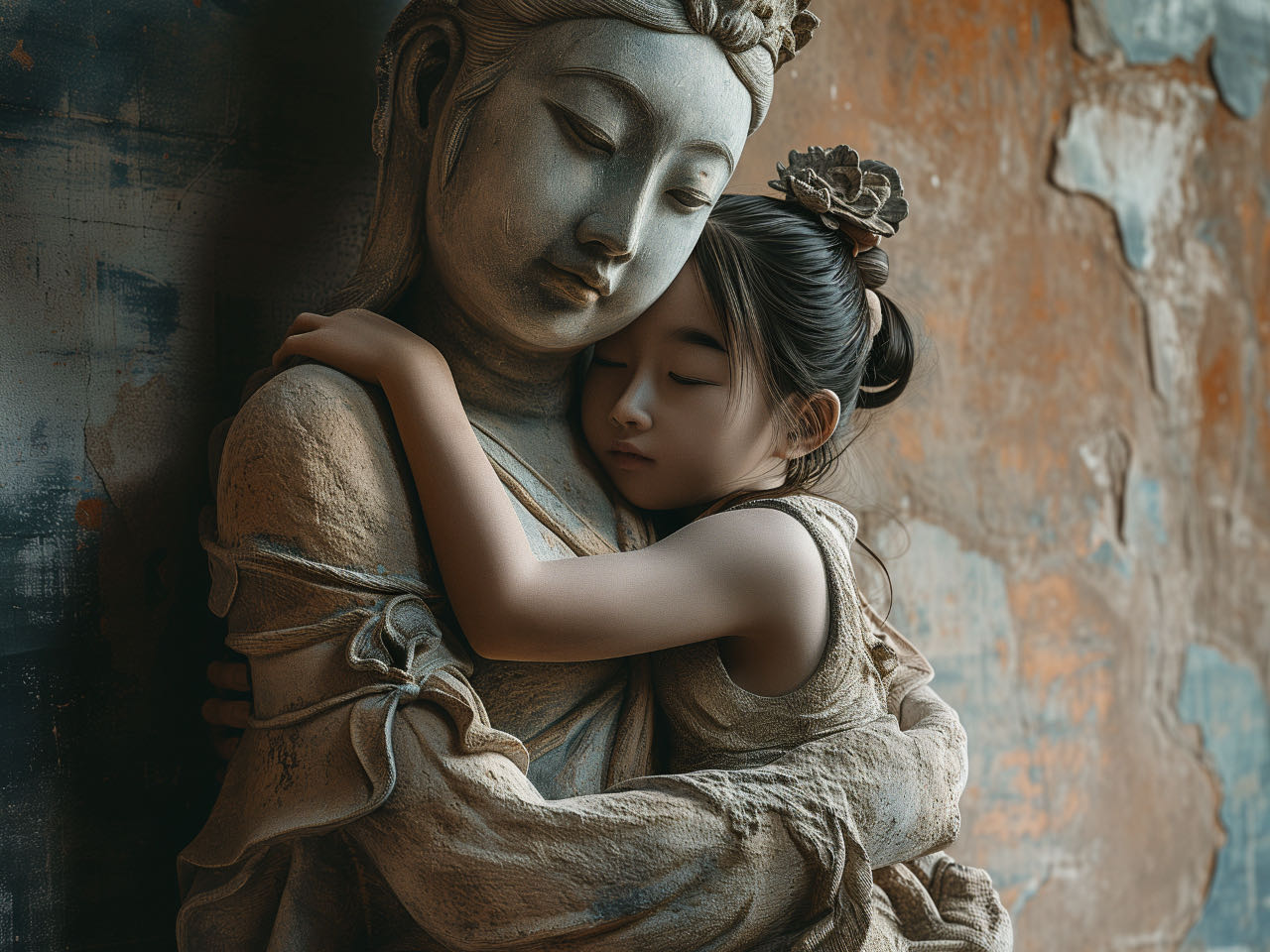 佛抱_陈SAMO-站酷ZCOOL