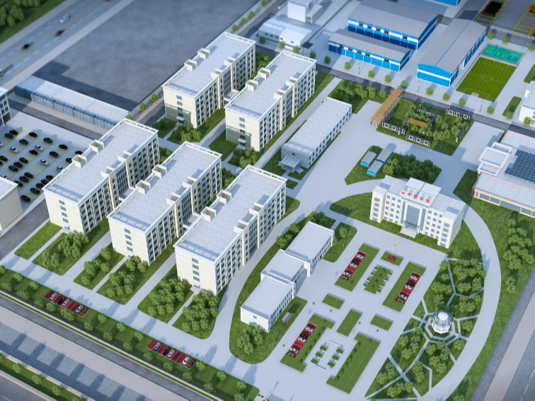 鸟瞰图_西安壹博设计6688-站酷ZCOOL