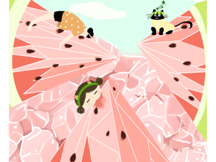 西瓜_Ella_bai-站酷ZCOOL